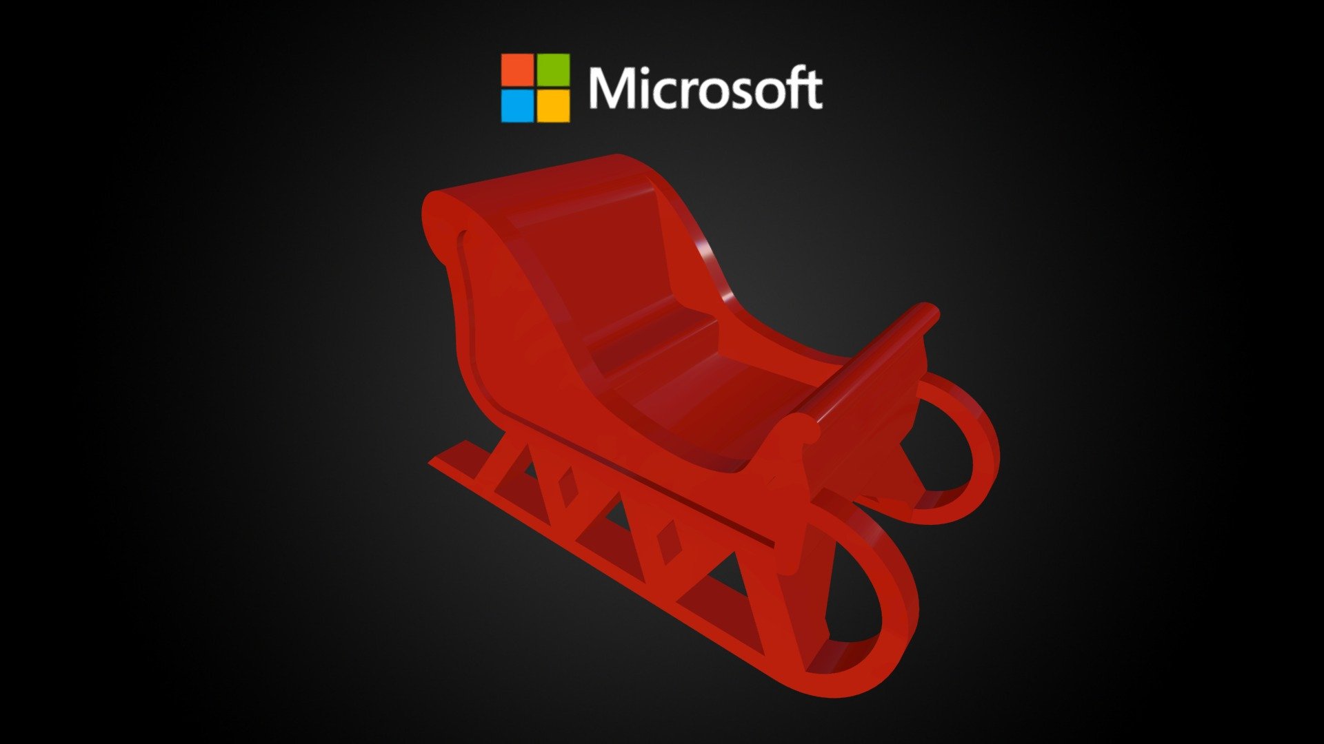 Sleigh - Download Free 3D model by Microsoft [0b850a8] - Sketchfab