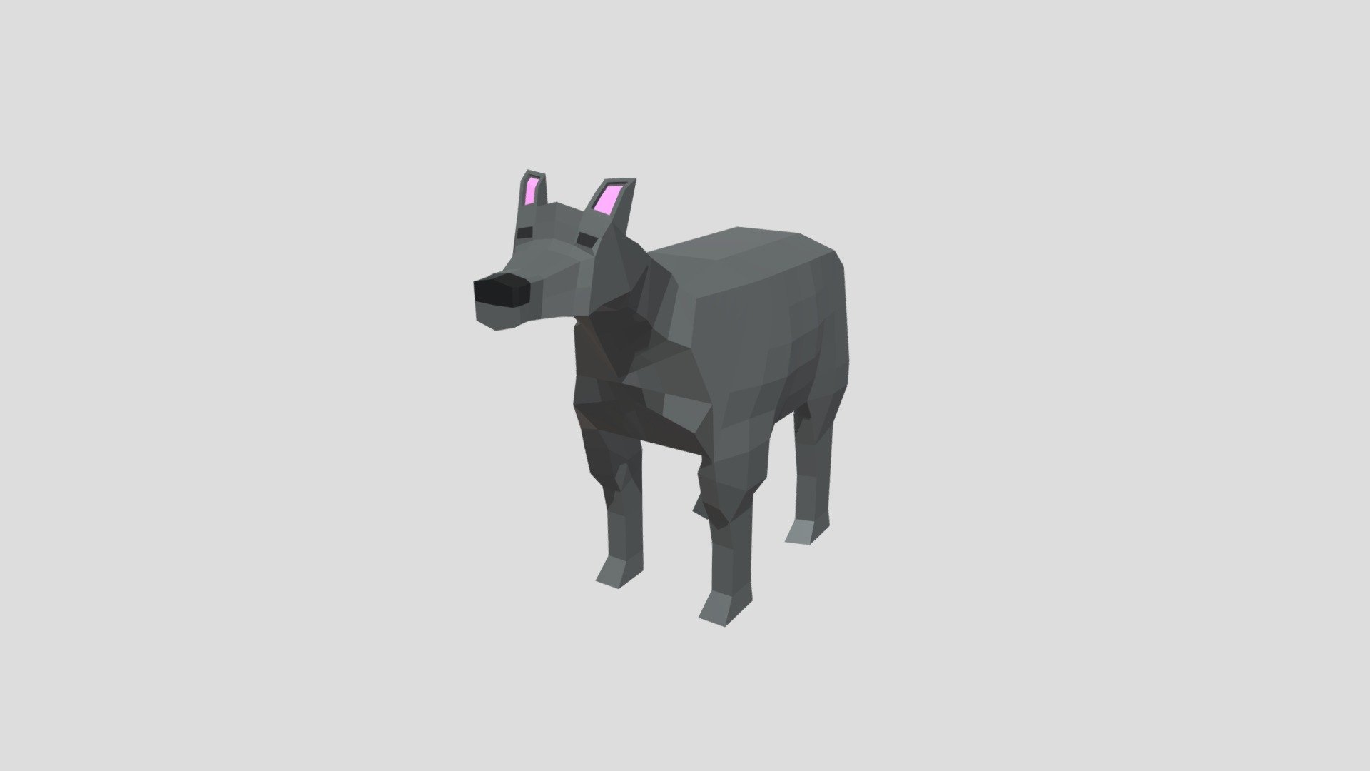 Low-Poly Dog - Download Free 3D model by MRJohnson12 (@MJohnson3 ...