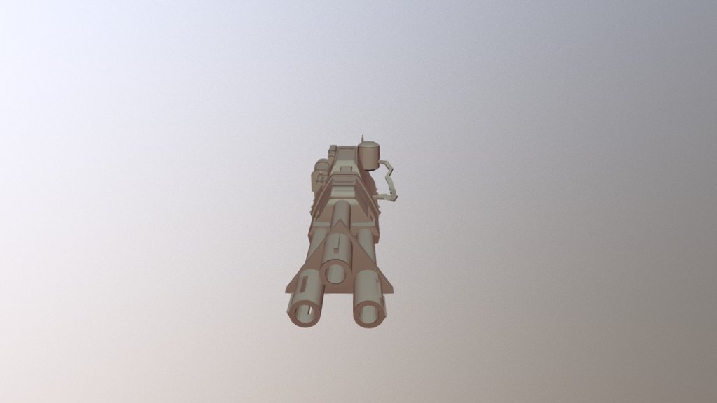 Hand Turret Low Poly - 3D model by Daniel772 [0b88b67] - Sketchfab