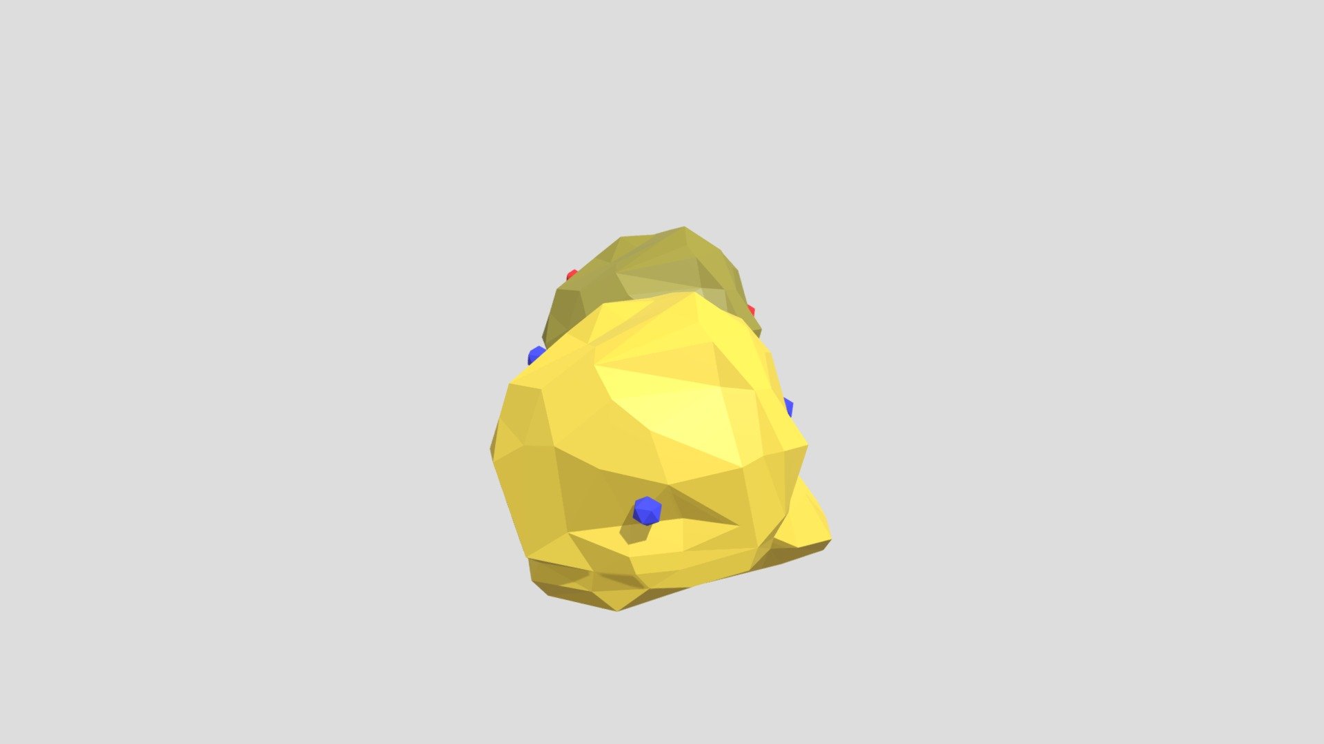 Bush low poly - 3D model by arkan (@accanua) [0b89542] - Sketchfab