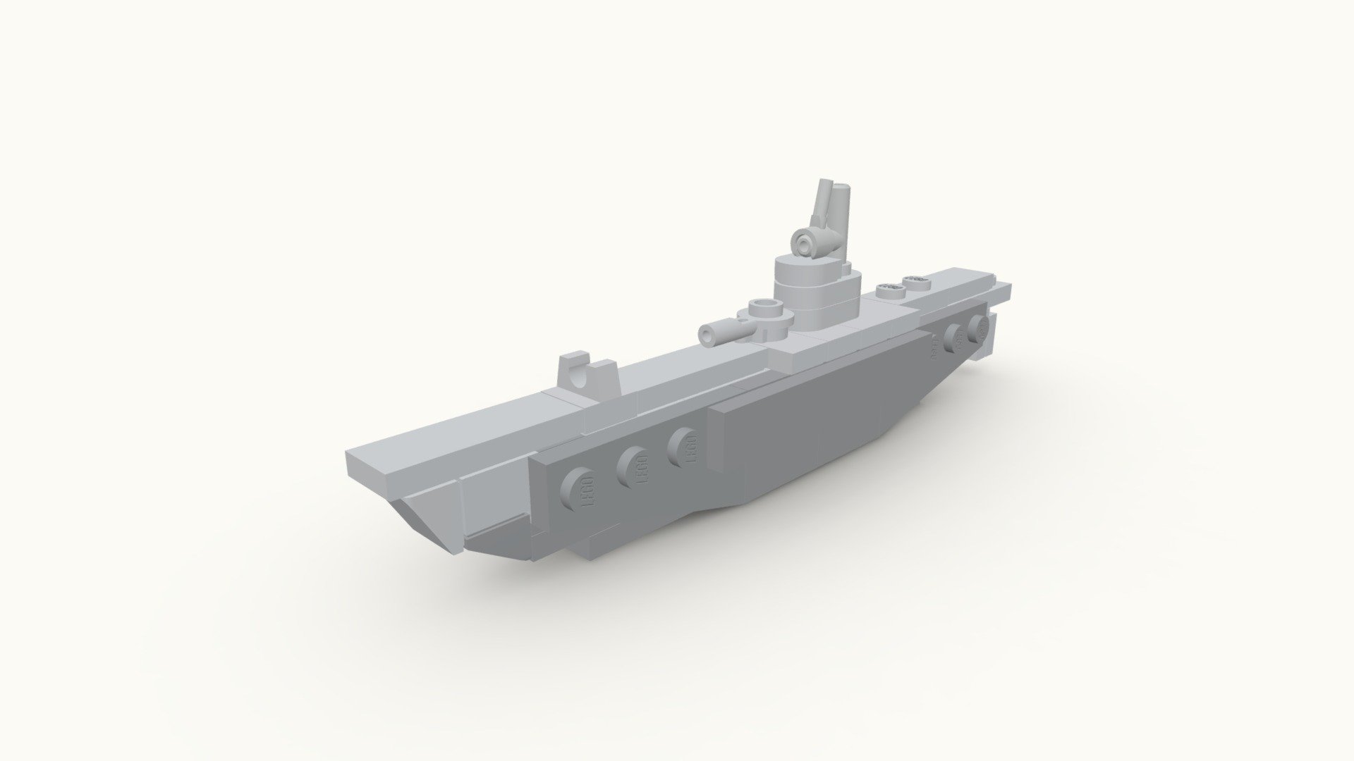 LEGO HMS Venturer Submarine MOC [#0129] - Download Free 3D model by The ...