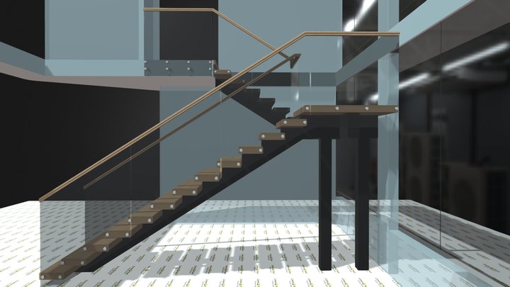 Staircase 3D models - Sketchfab
