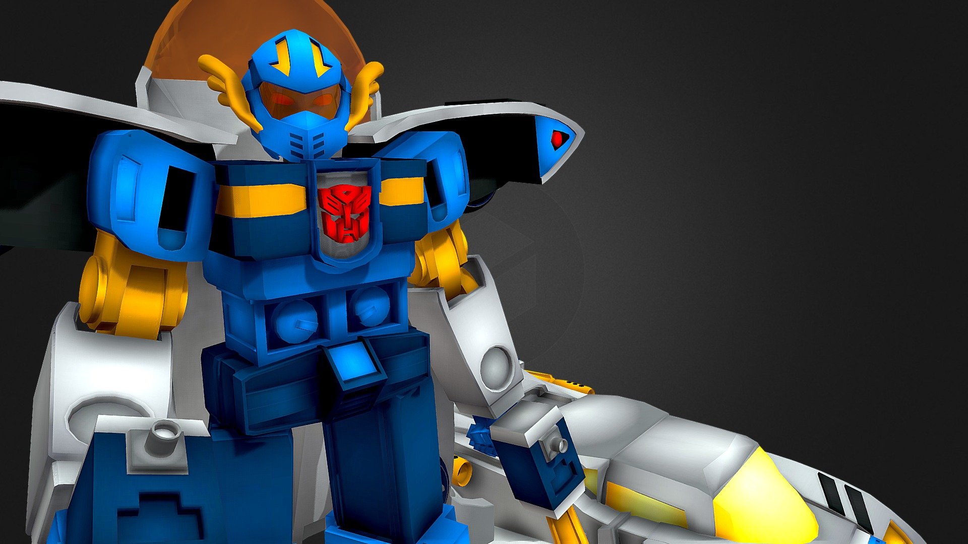 Transformers Armada - Blurr - 3D model by Chusei Kokoro (@optimusprime7 ...