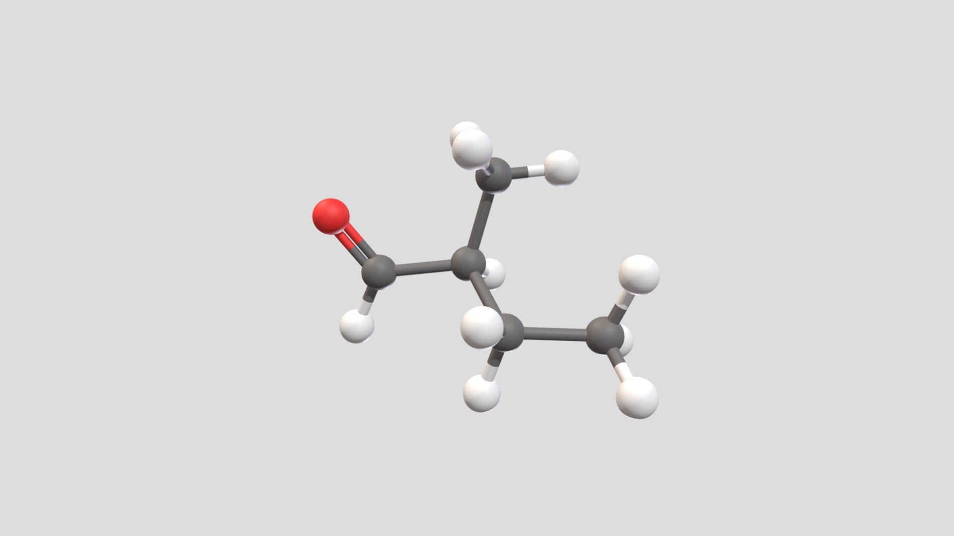 2_METHYLBUTANAL - 3D model by Dien [0b8aee4] - Sketchfab
