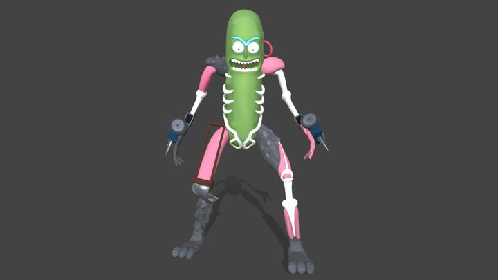 Picklerick 3D models - Sketchfab
