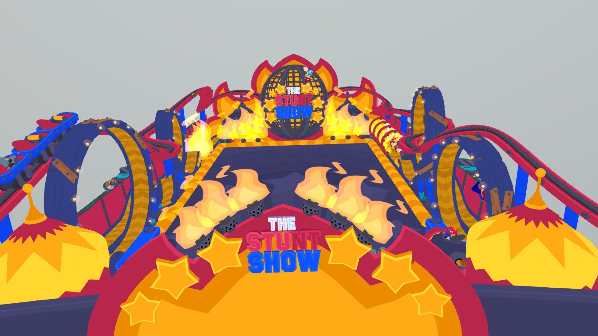 Stunt Show Environment - Download Free 3D model by pyeerz [0b8c4c7 ...