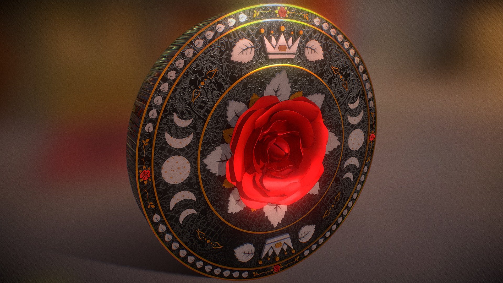 ROYAL LABS - $ROSE 3D Token - 3D model by Tokomex 3D Labs (@tokomex) [0b8c80b] - Sketchfab