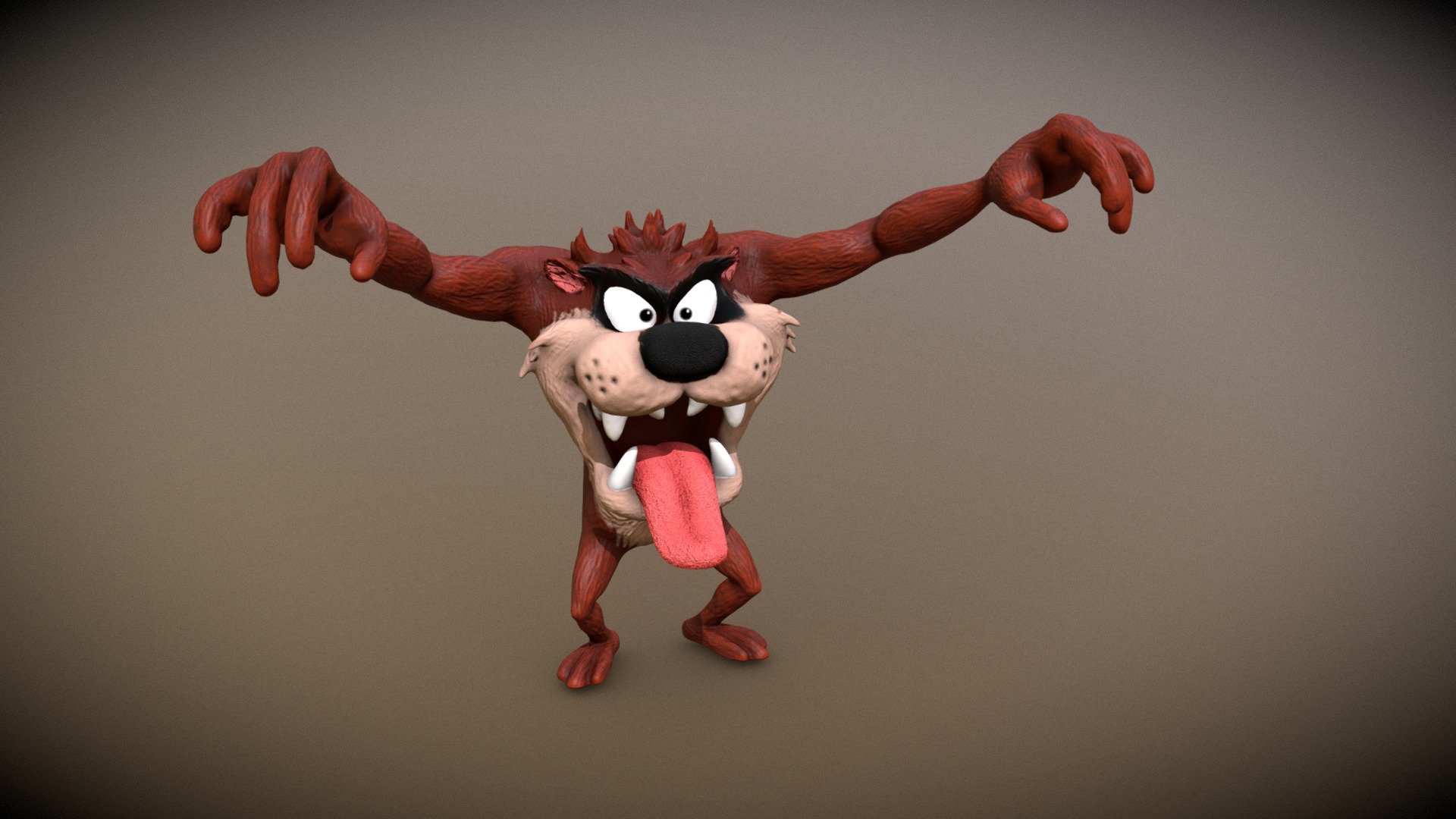 Taz - 3D model by arprint3d [0b8ca35] - Sketchfab