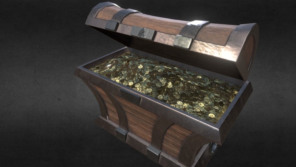Treasure Chest - Download Free 3D model by Amanda Alavi (@Amanda.Alavi ...