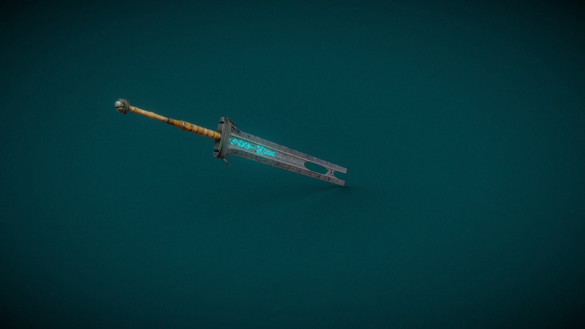 tyrs sword (Tyrfing, Tirfing or Tyrving) - Download Free 3D model by ...