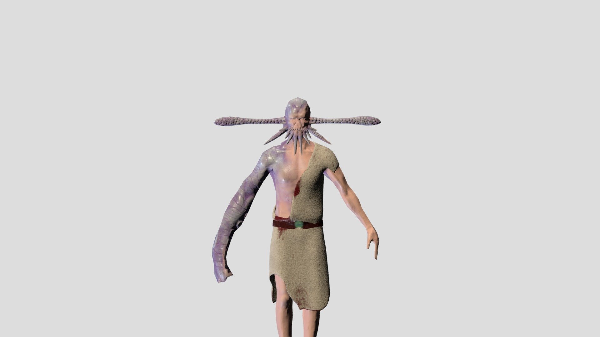 Cthulhu Follower - 3D model by Kalka [0b8dbcc] - Sketchfab