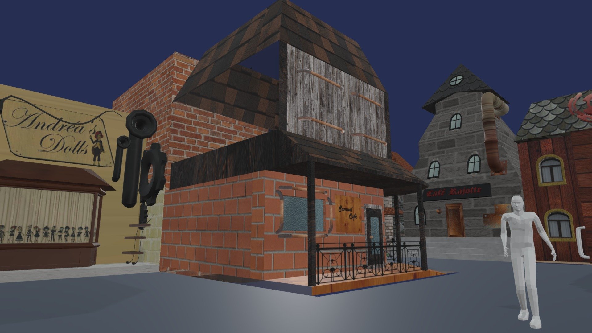 VR Town - 3D model by Jean-Philippe Lafontaine (@jean ...