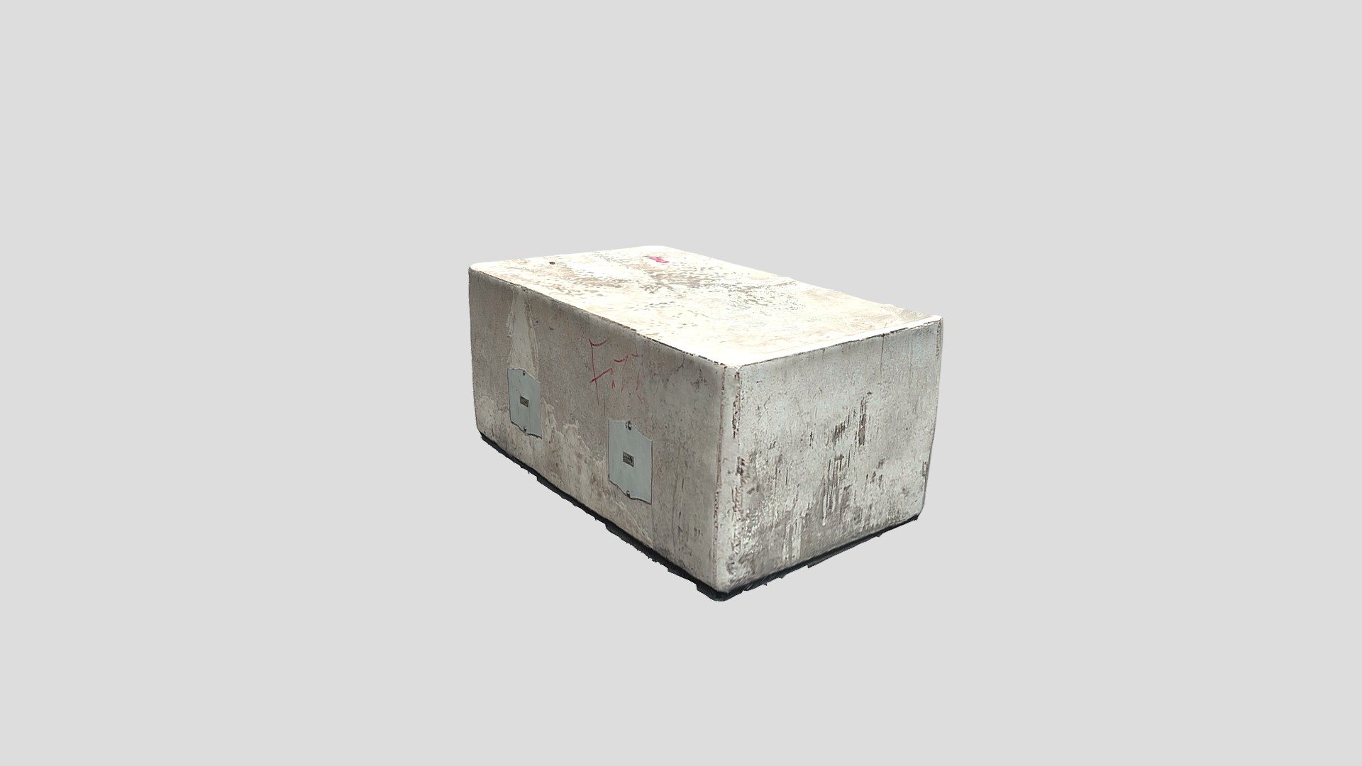 Concrete block - 3D model by kyle4985 (@psovrteam) [0b8ee1b] - Sketchfab