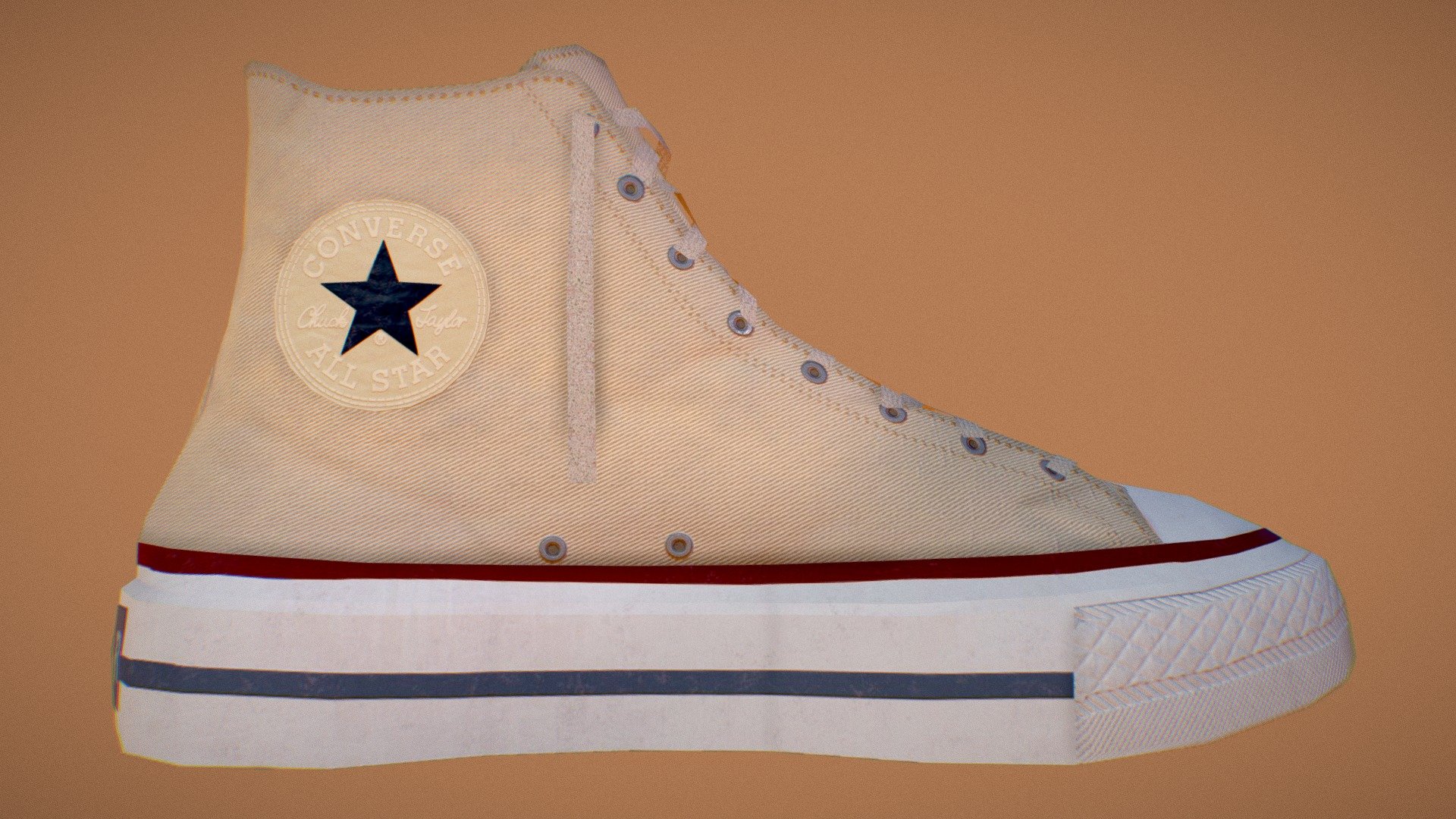Retro Converse Chuck Taylor - 3D model by xtremelifestylx [0b8f0e8 ...