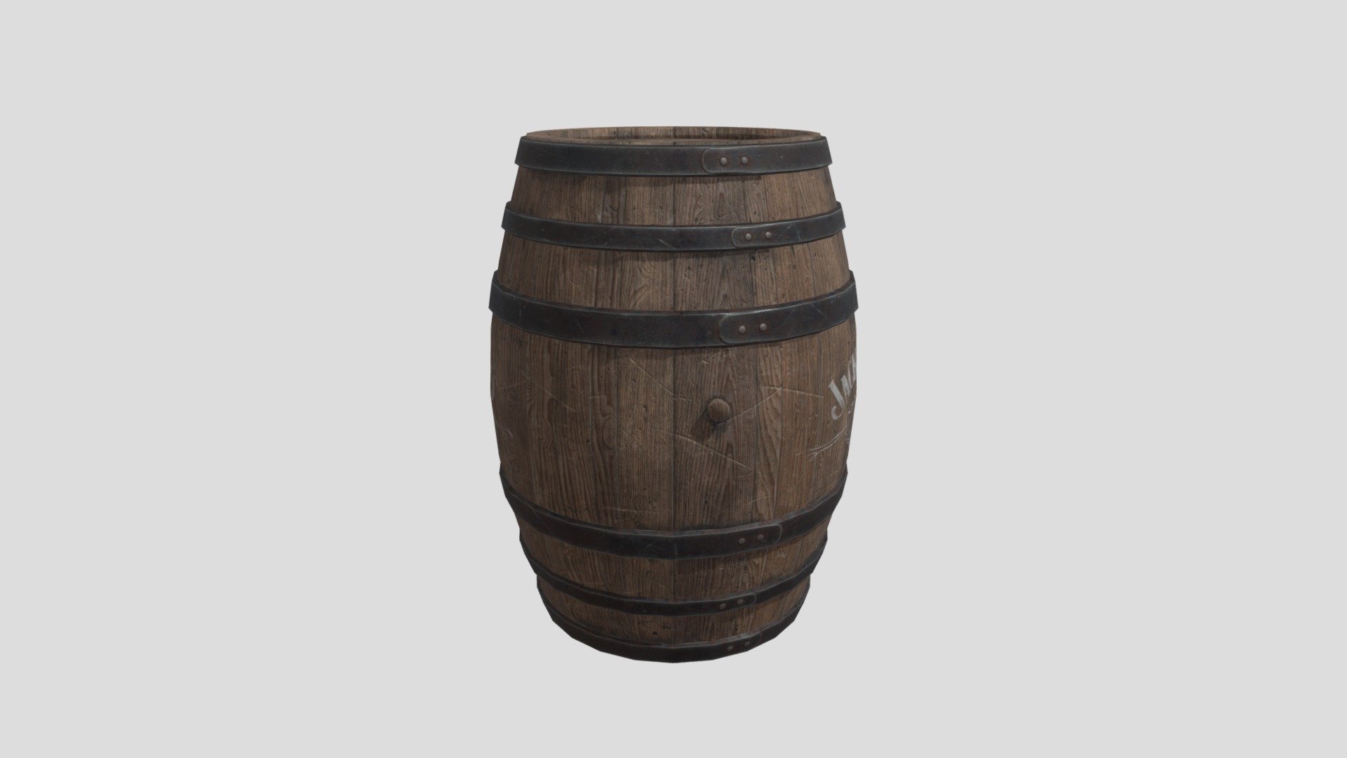 Barrel Whiskey - Download Free 3D model by spectralq [0b8f5bc] - Sketchfab