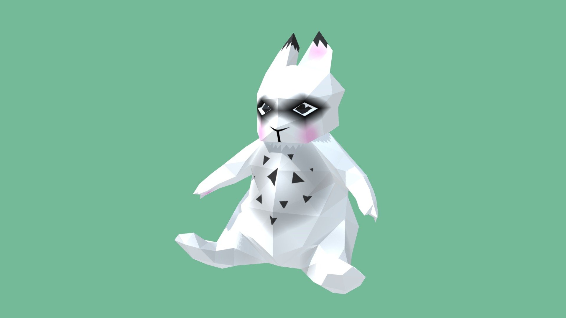 Bunny Poly - 3D model by Leon (@PanicPug) [0b90cbc] - Sketchfab