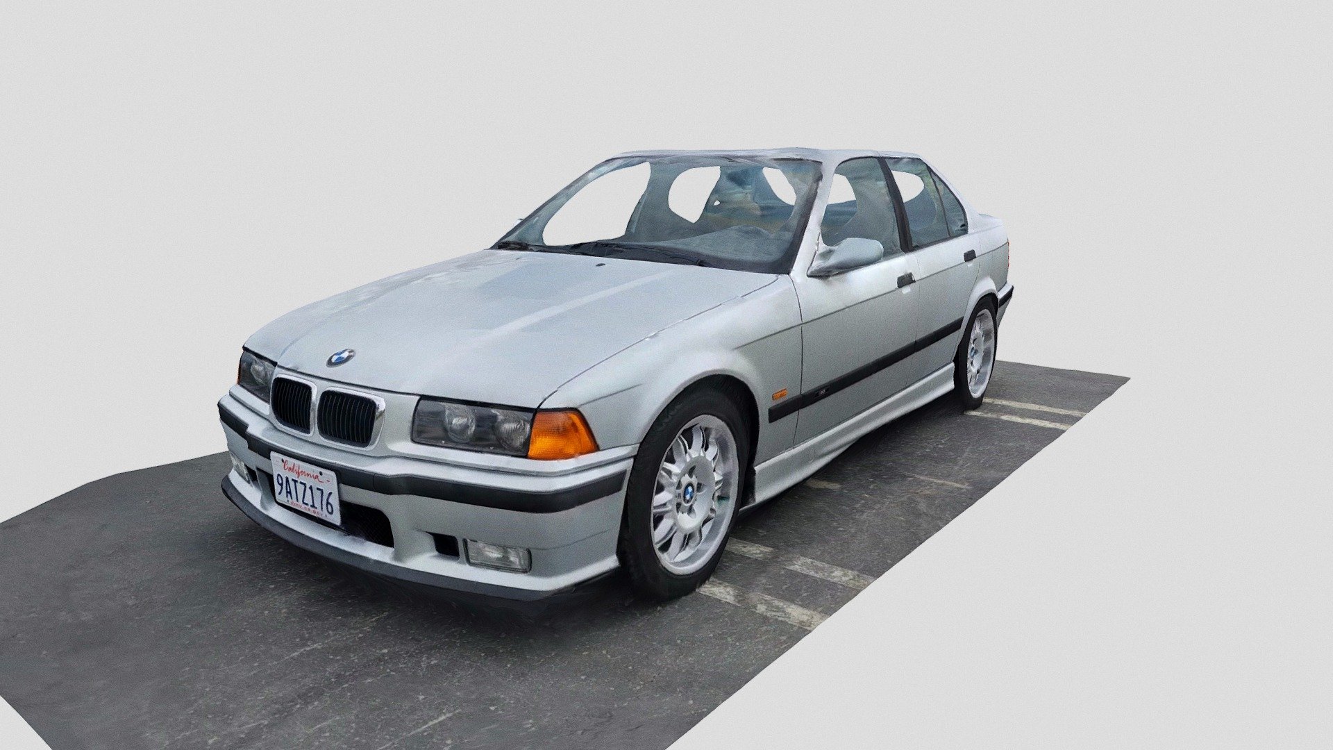 BMW E36 Sedan - Download Free 3D model by Quore (@Quoreder) [0b911a4 ...