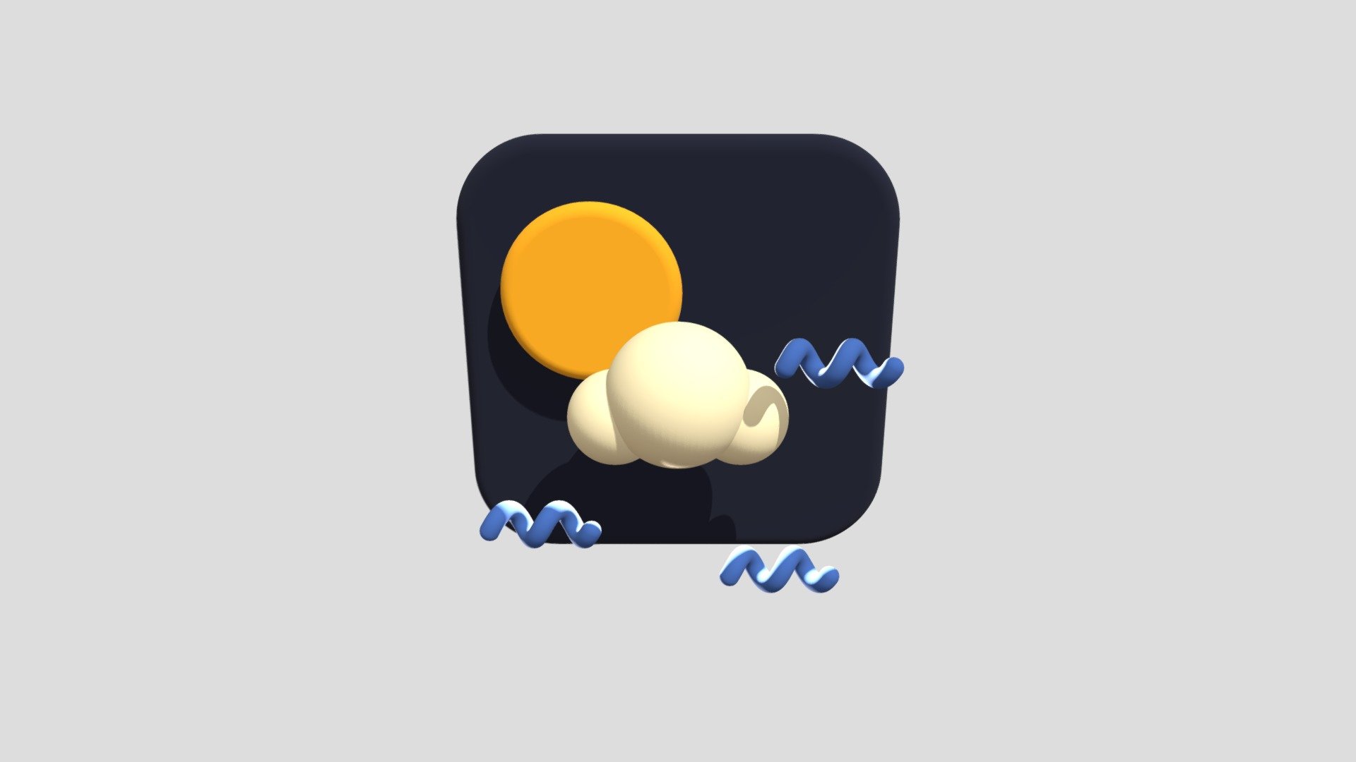 3d weather icon - Download Free 3D model by ega16 [0b91662] - Sketchfab
