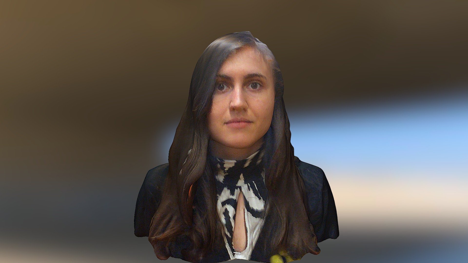 Adi Robertson from The Verge - 3D model by 3D selfie (@3dselfie ...
