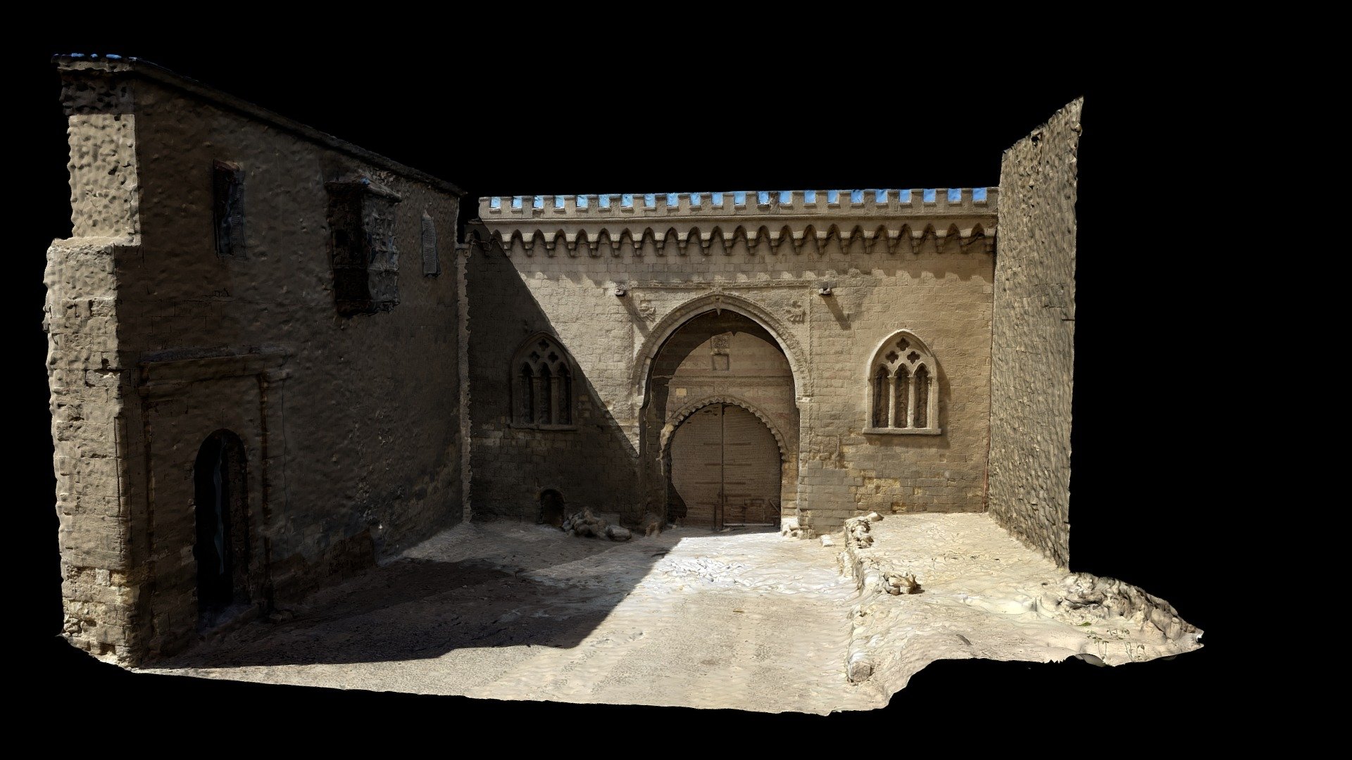 Bab el-Azab, Cairo Citadel - 3D model by danderson4 [0b94581] - Sketchfab