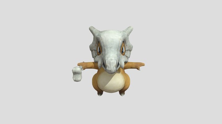 Cubone 3D models - Sketchfab
