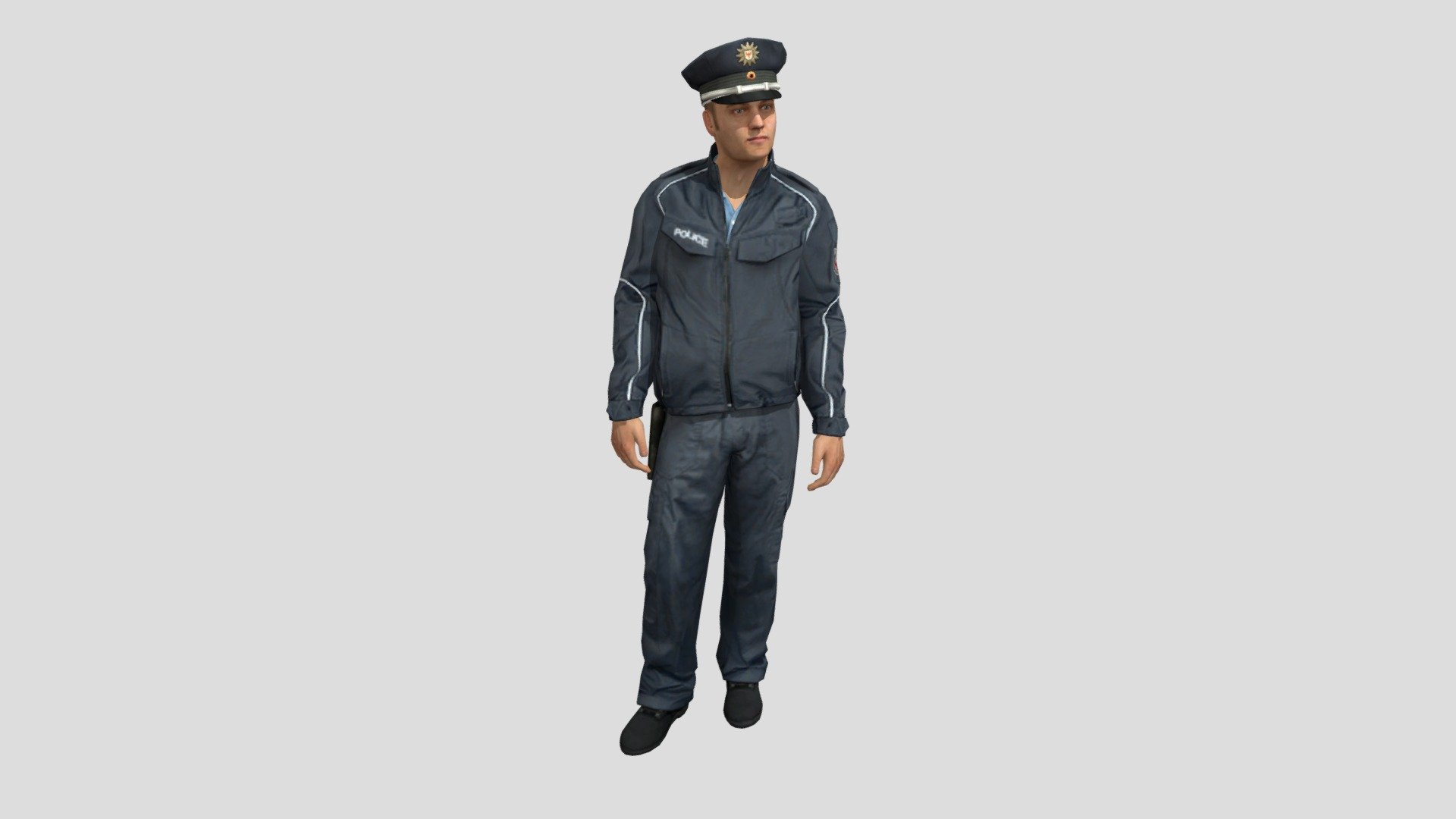 Policeman - Download Free 3D model by Dakta.Grower.Nzl [0b95d25 ...