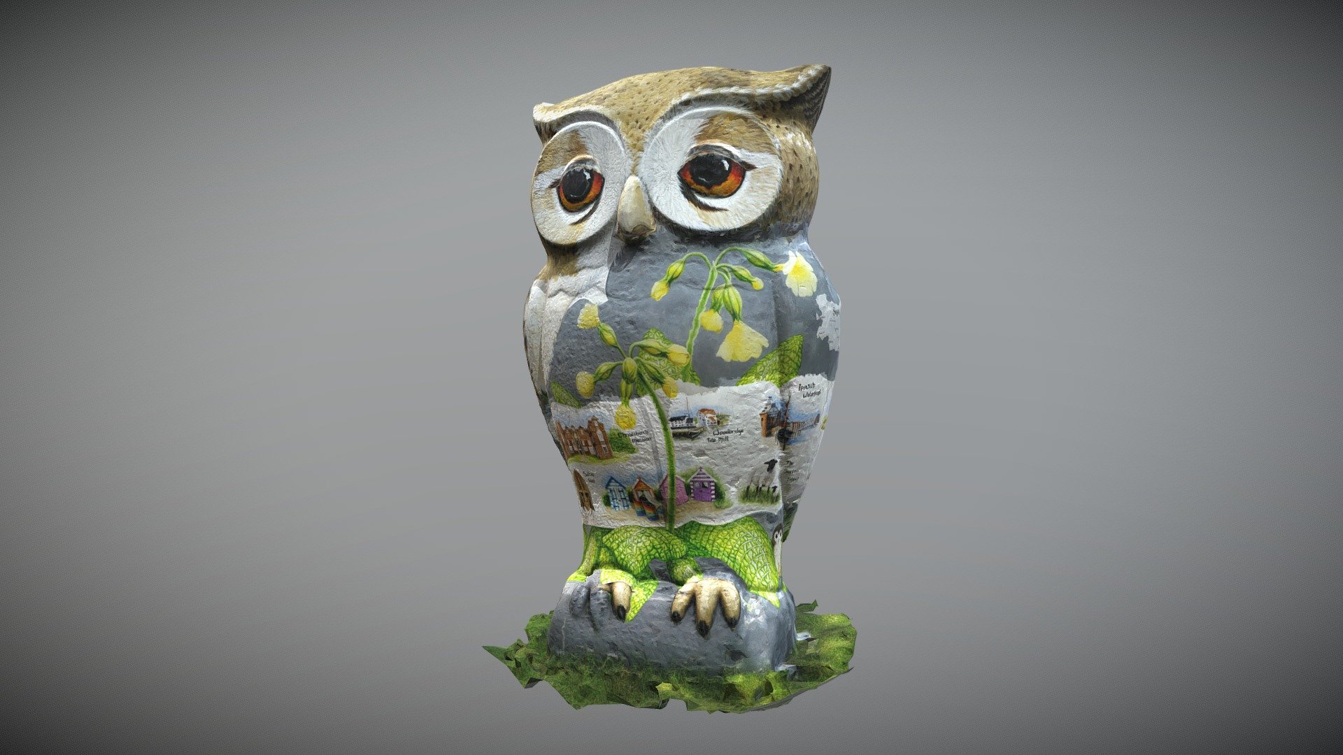 Hoot to Suffolk - The Big Hoot - Download Free 3D model by Wil Currie ...