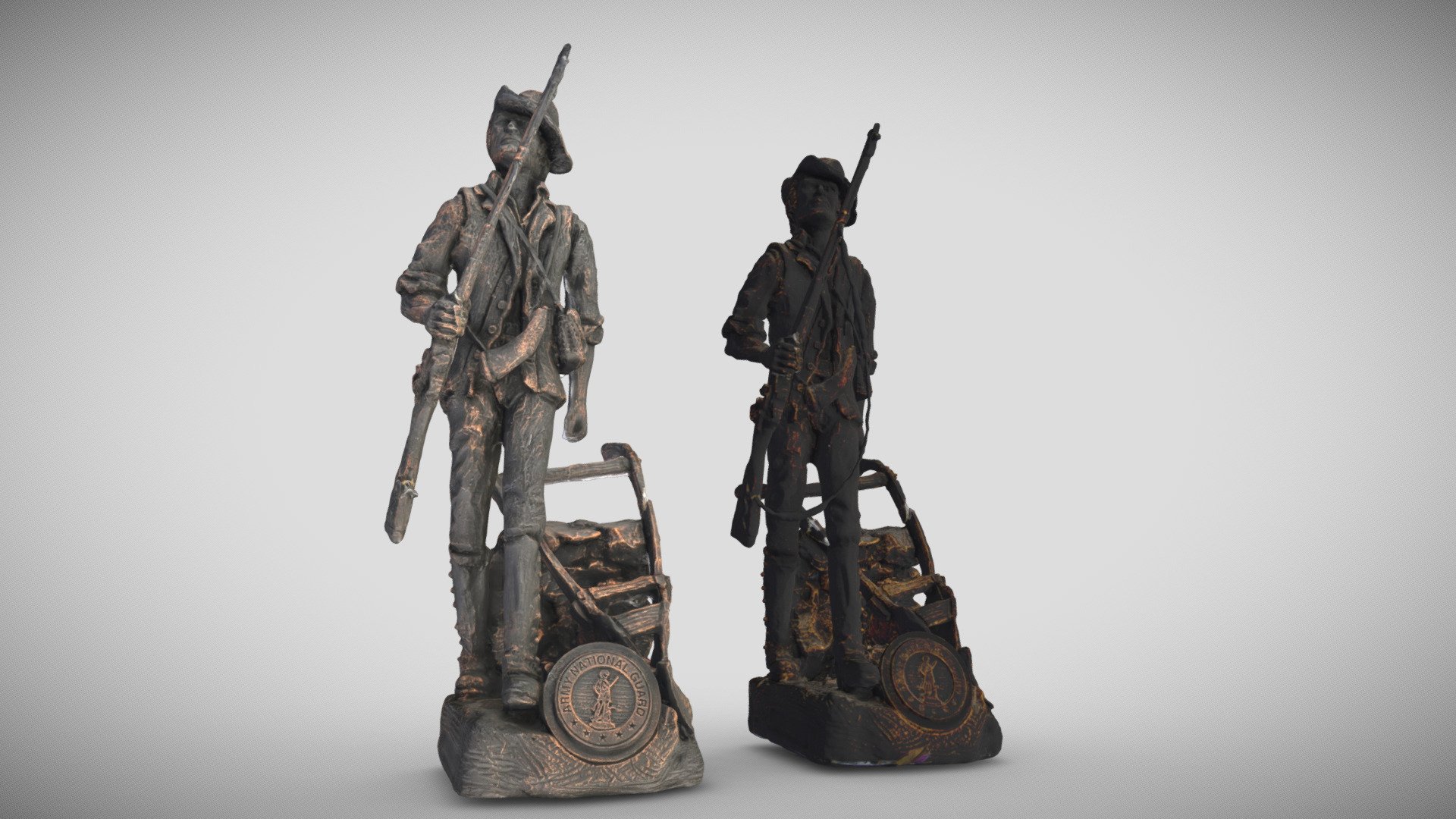 Minuteman Statue - 3D model by IU3D [0b97494] - Sketchfab