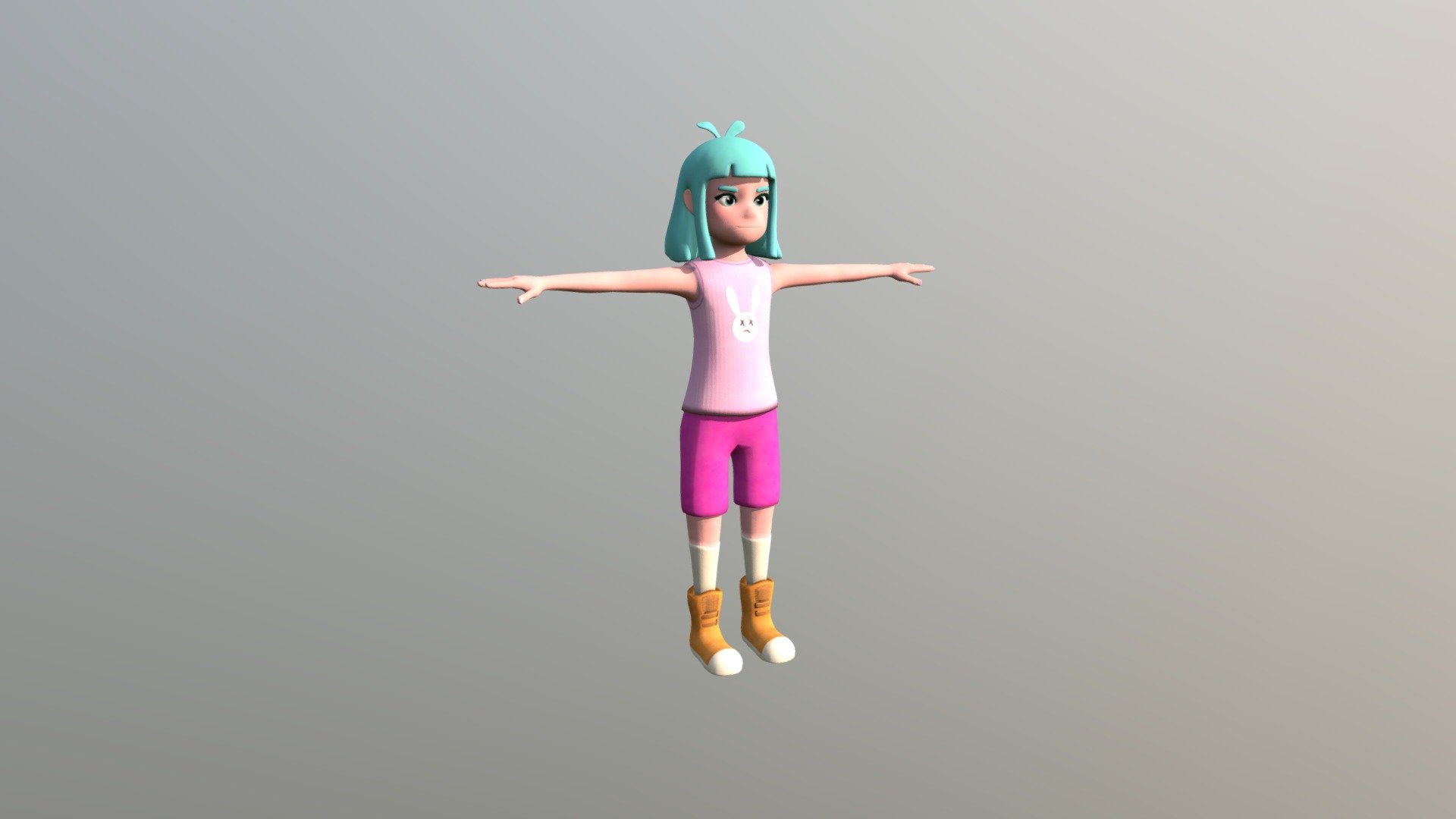T-Pose - 3D model by jamesbalogun62 [0b974ef] - Sketchfab