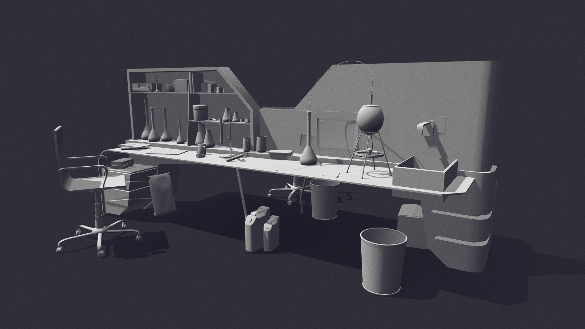 Lab Assets - 3D model by Kalita [0b97557] - Sketchfab