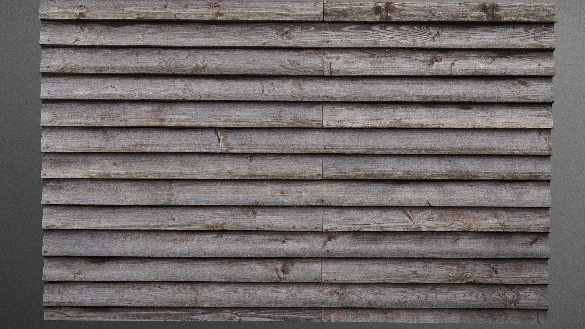 Rained wood cladding texture - 3D model by matousekfoto [0b98986 ...
