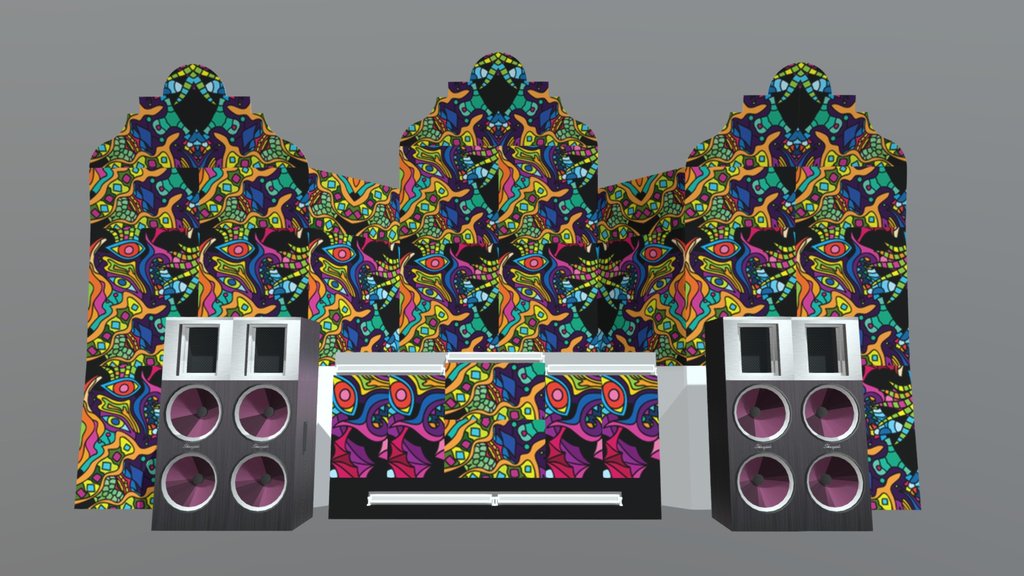 dj - A 3D model collection by Pixels (@580309030070) - Sketchfab