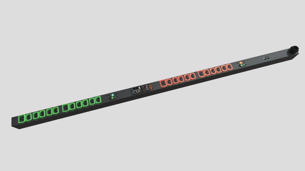 Vertiv Geist Switched Rack PDU EMEA - A 3D model collection by Vertiv ...