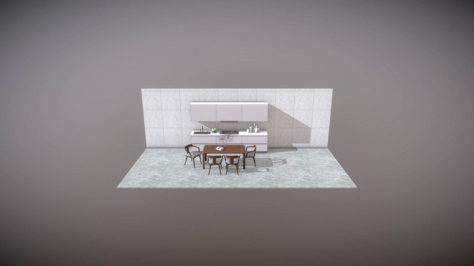 Dining - 3D model by Biswanath Sur (@lahsiv) [0b9f1a4] - Sketchfab