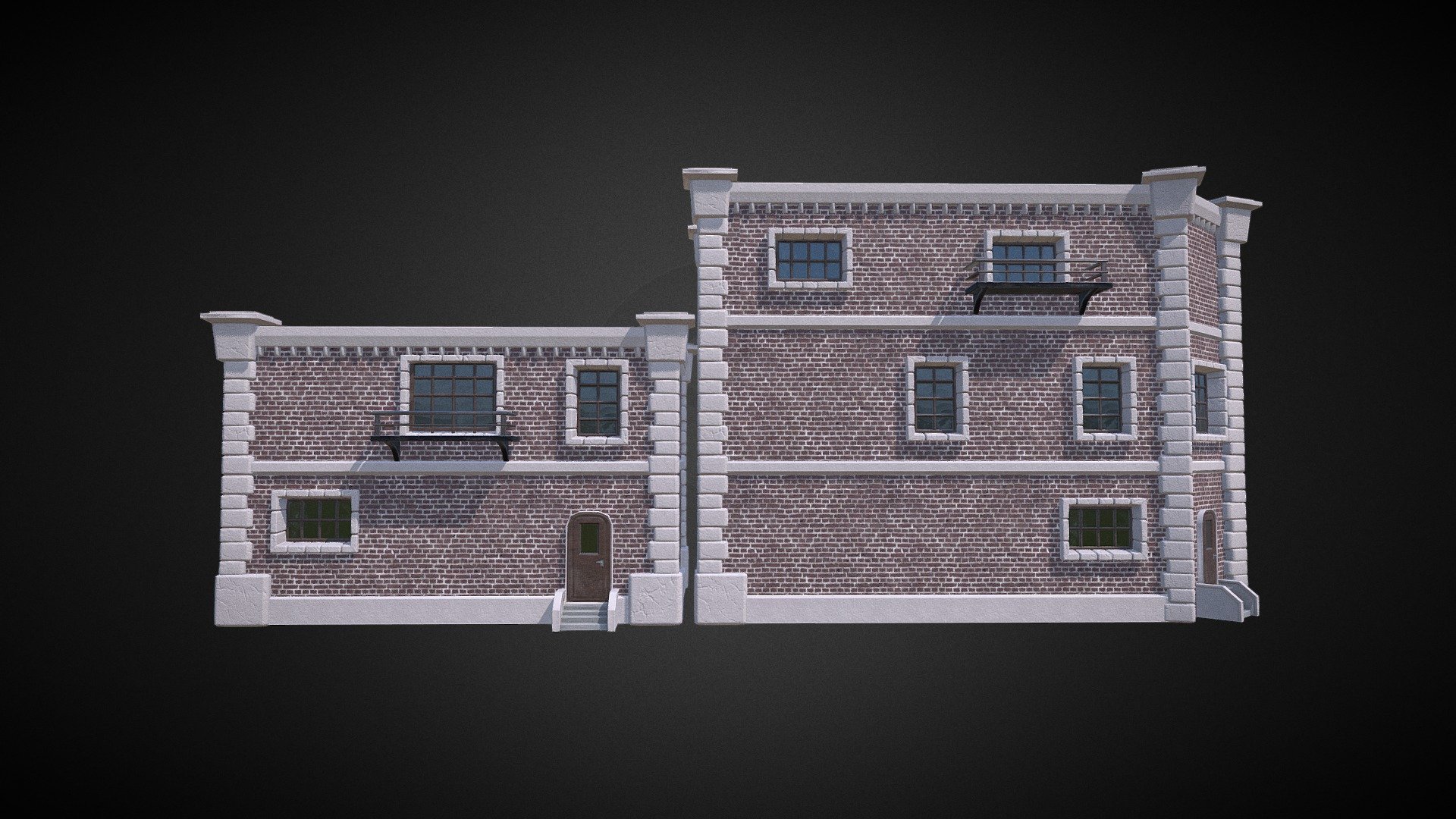 Pack Modular Building B Construit - 3D model by Arcess [0ba087d ...