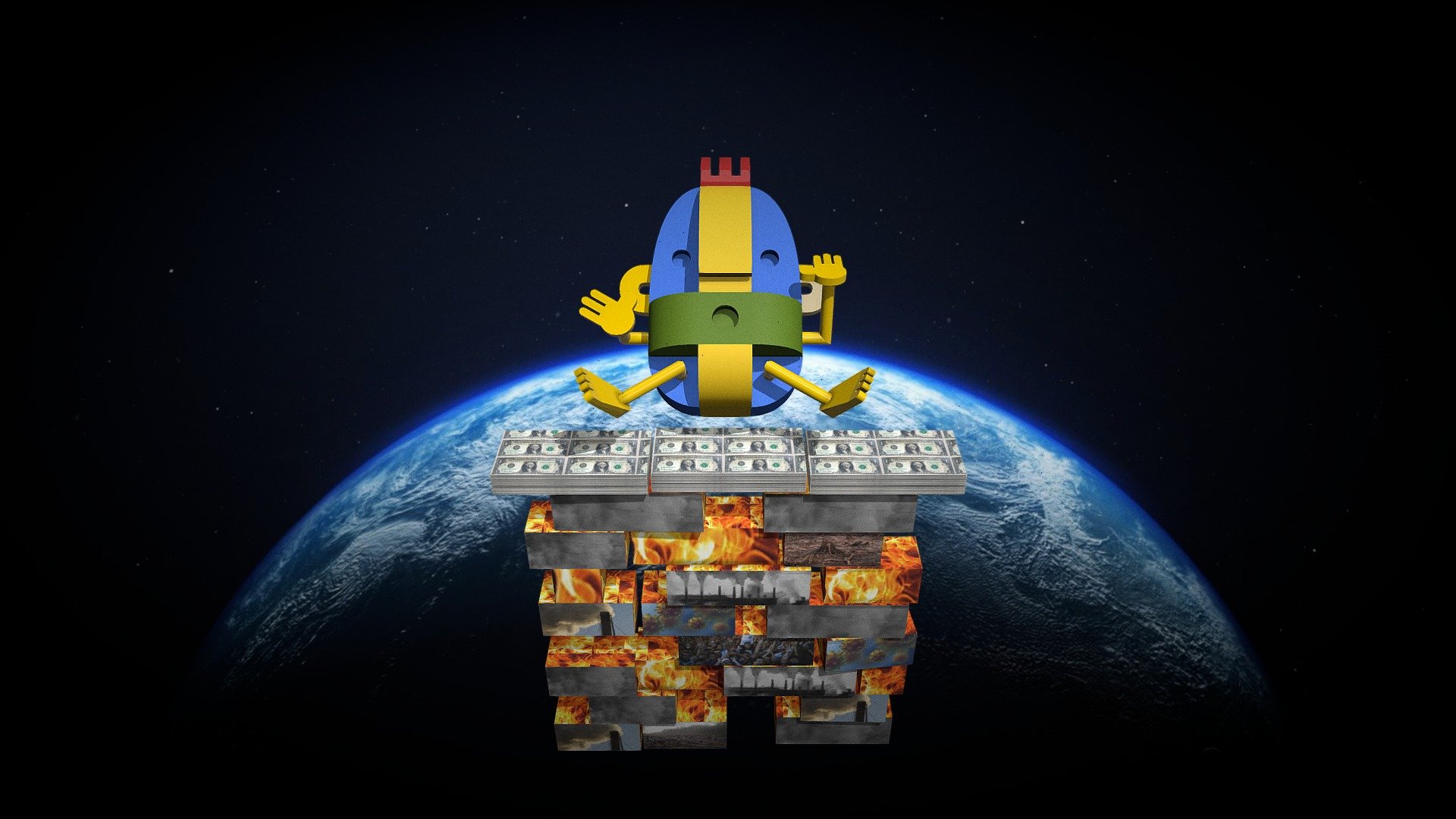 HUMPTY DUMPTY sat on a wall - 3D model by luc trudeau (@luctrudeau) [0ba3002] - Sketchfab
