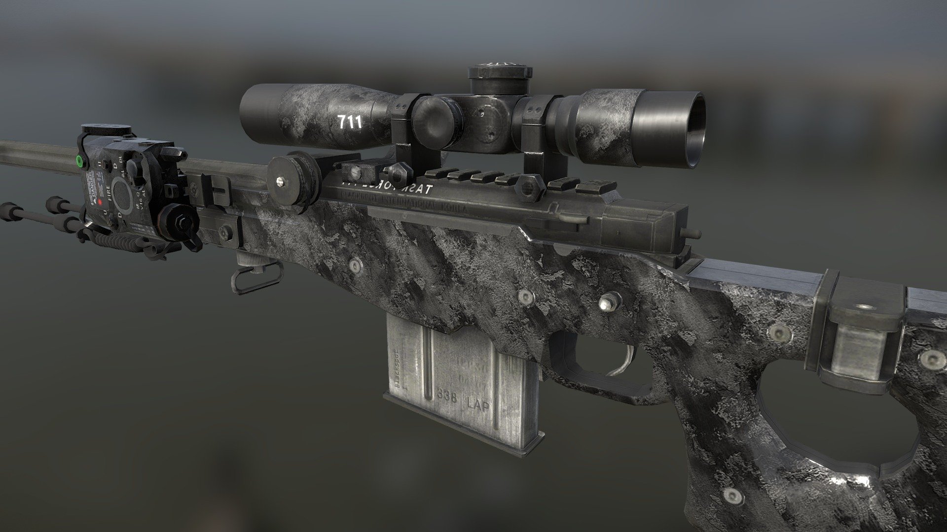 L115A3 - Full Featured AWM - 3D model by MOStock (@mostafastock ...