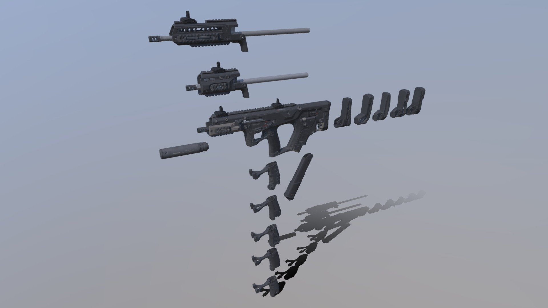 Call of Duty: Black Ops 7 - Razor 9mm - Download Free 3D model by ...