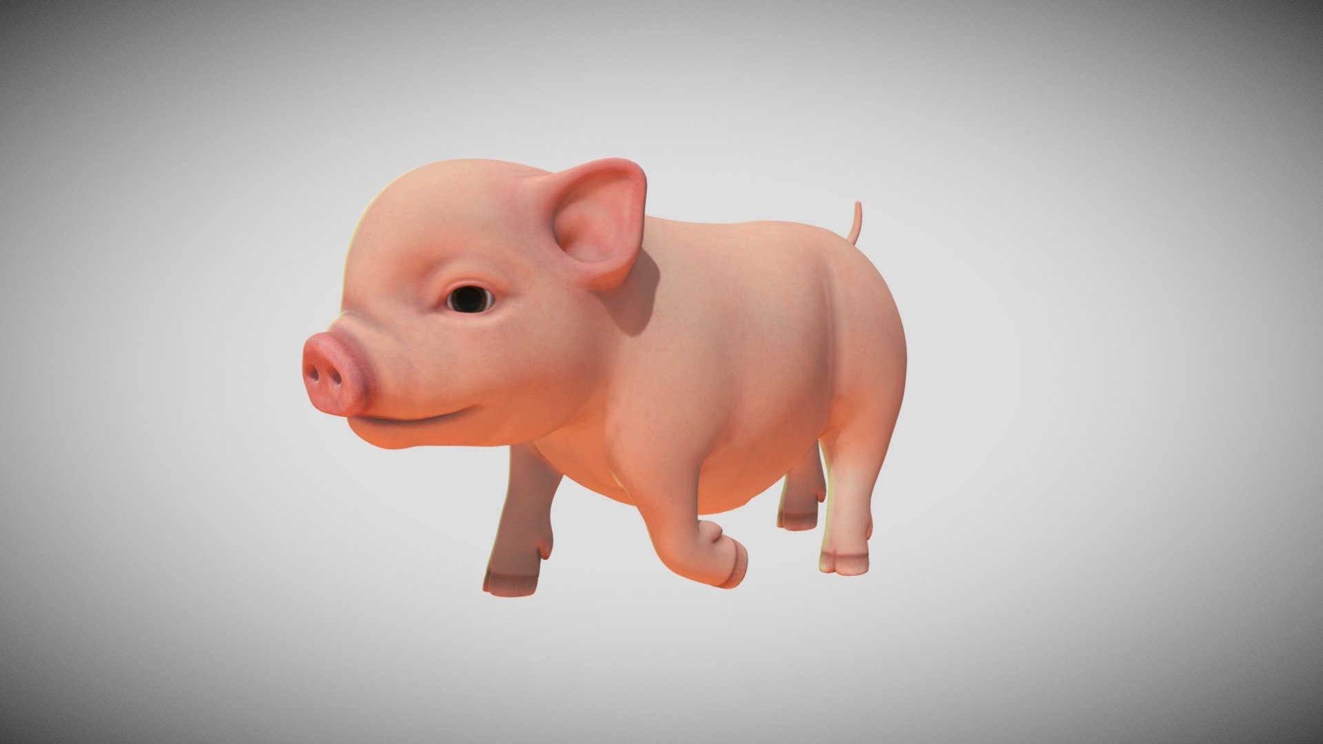 Baby Pig 3D - 3D model by Epic3DCrafters [0ba428b] - Sketchfab