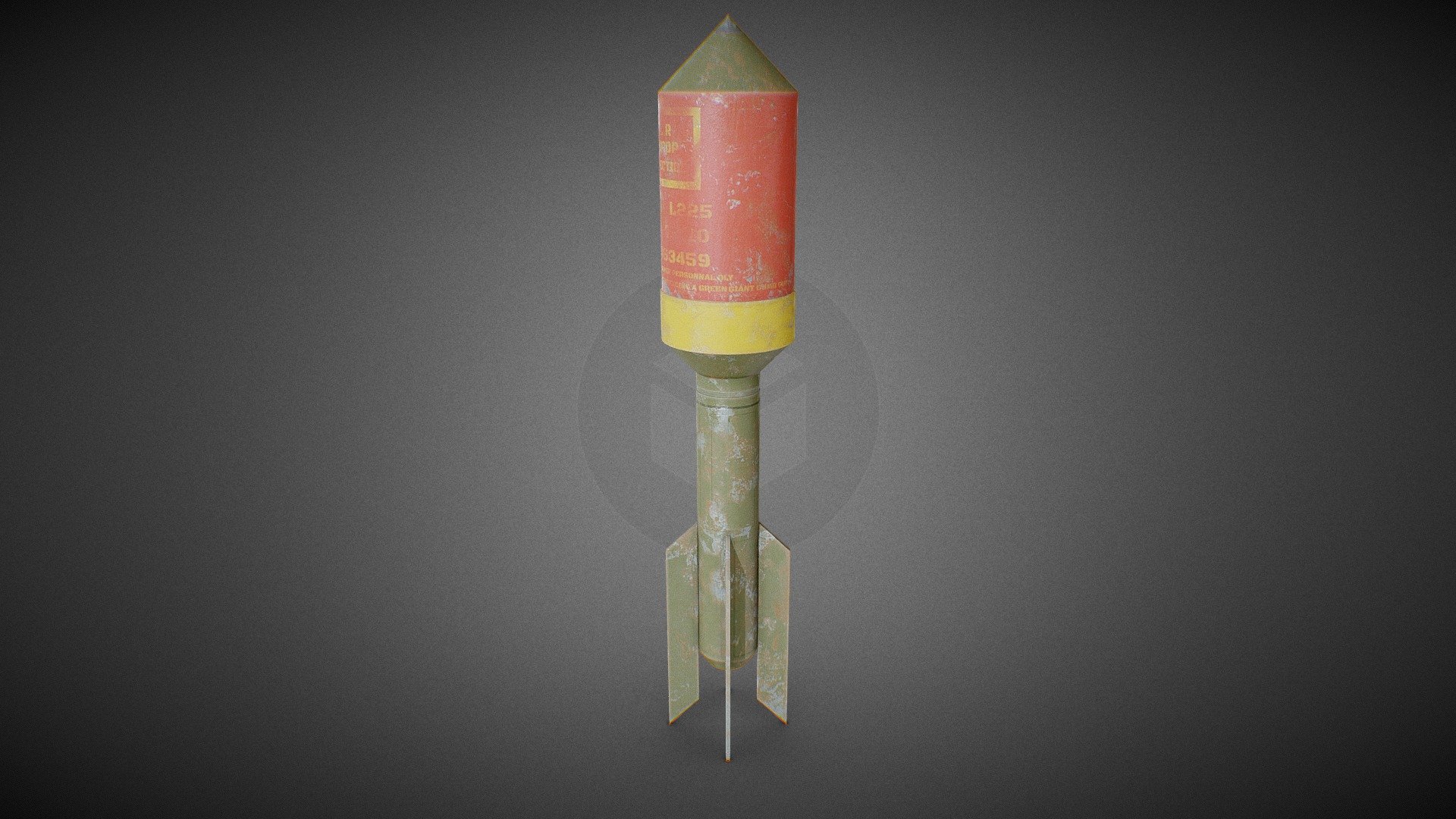 Fallout Missile - 3D model by lespaul0689 [0ba42a1] - Sketchfab