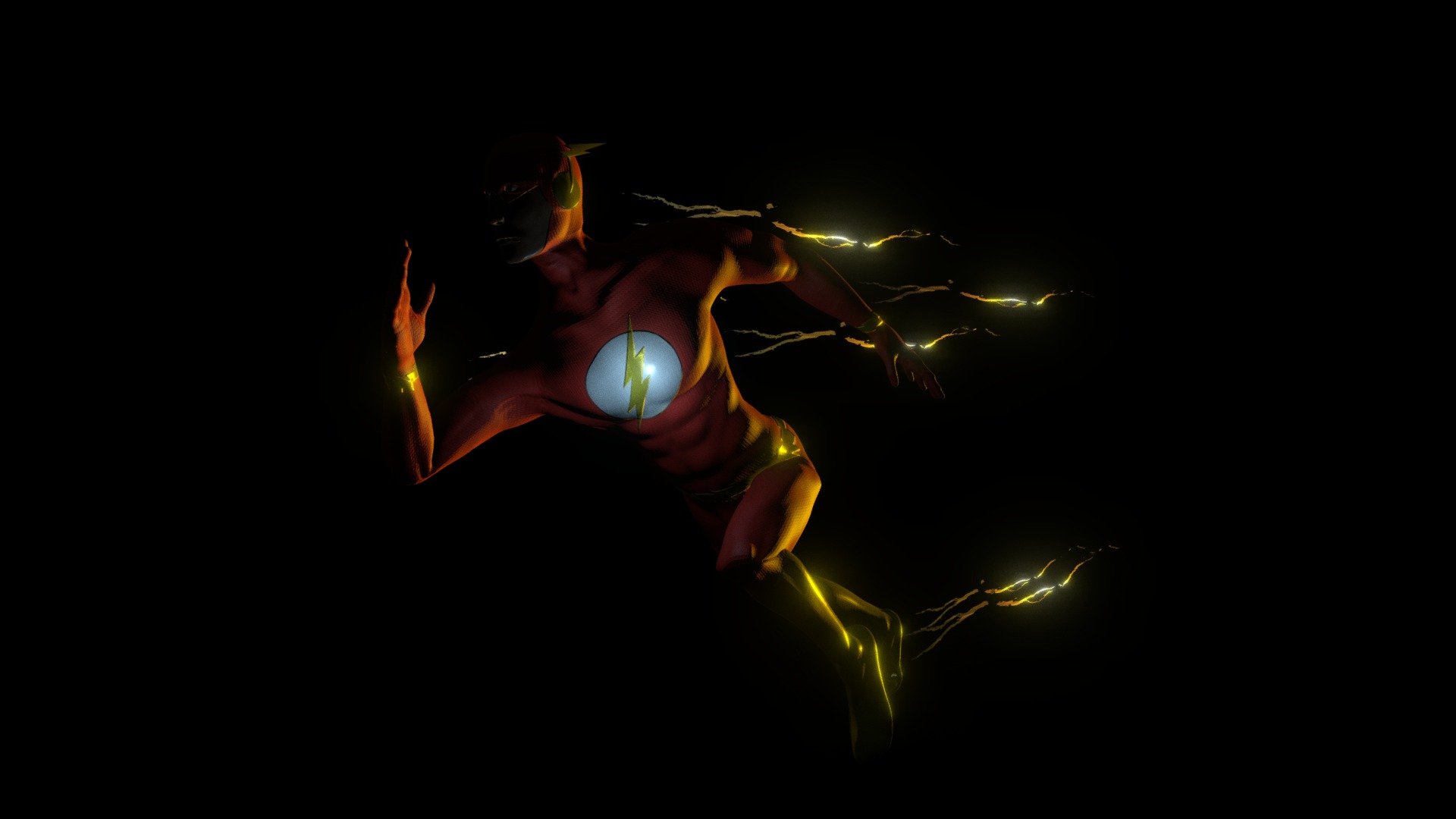 The Flash - 3D model by Deftroy [0ba5575] - Sketchfab