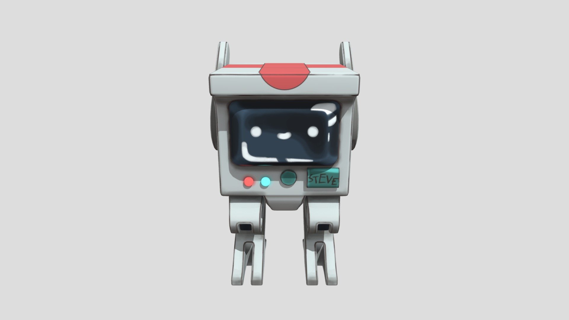Steve the robot - 3D model by Tania Barrigao (@barrigao.tania) [0ba563e ...