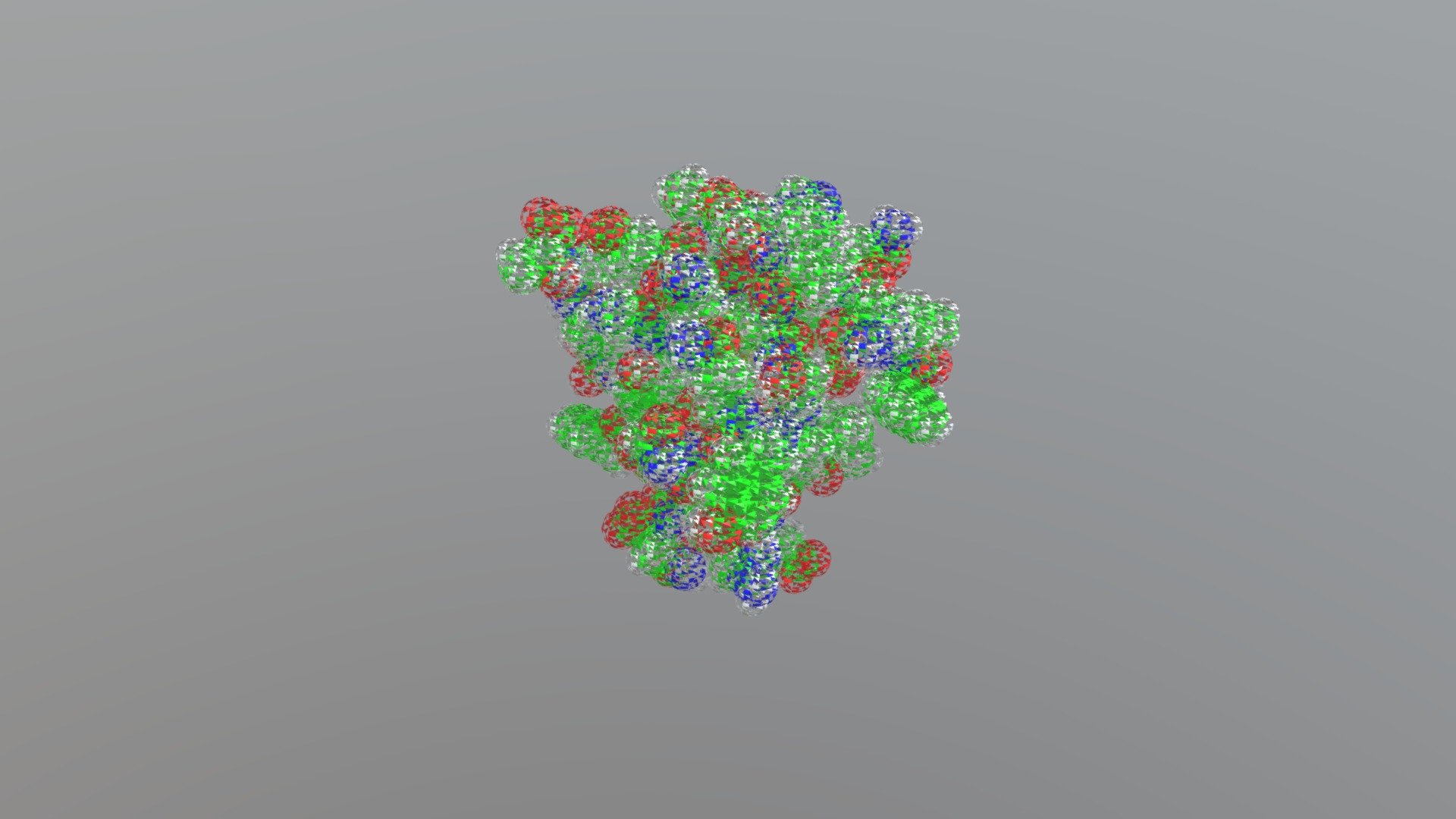 human insulin molecular model and sonification - 3D model by Algoma ...