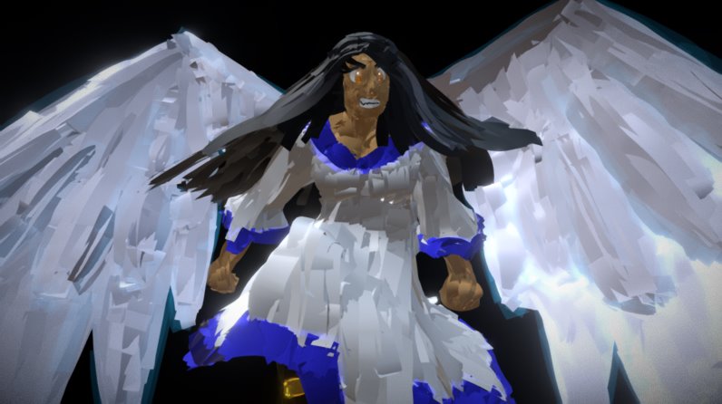 Tiltbrush Drawing of Lady Irene - 3D model by DeathDragon_ Creates ...