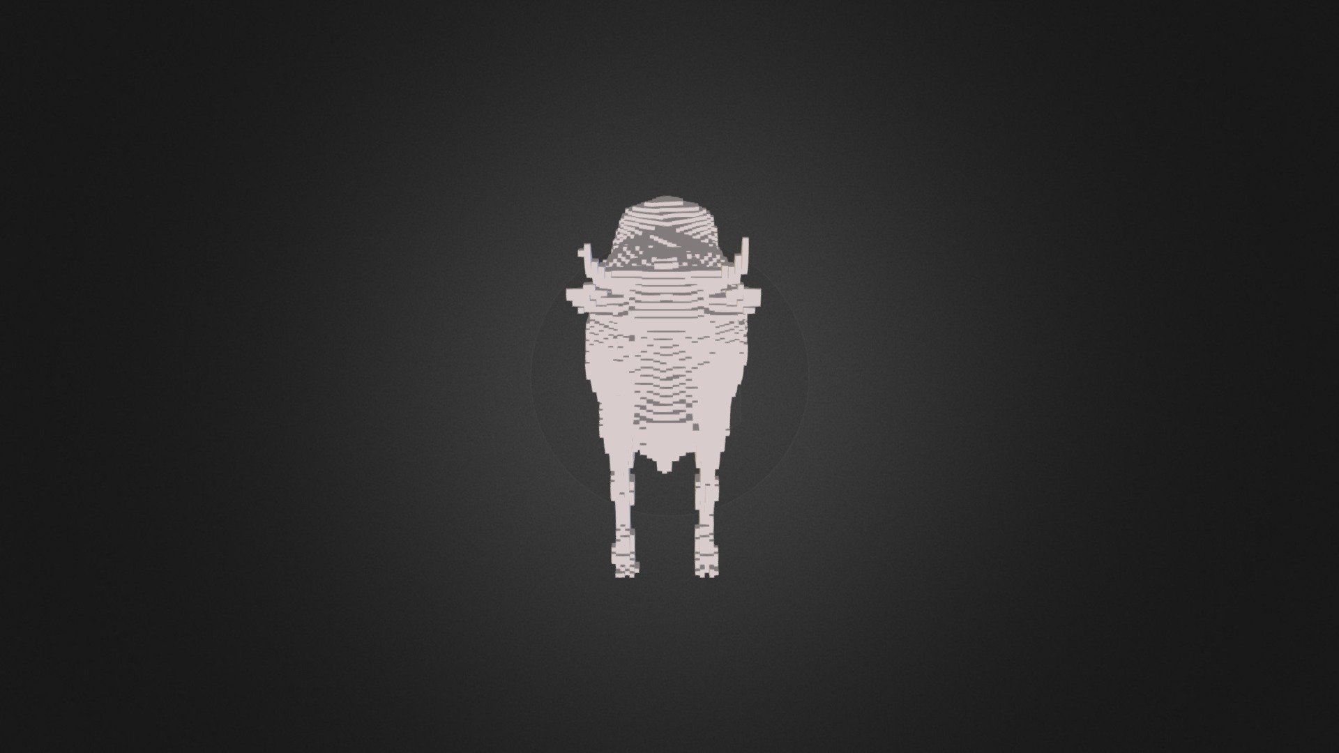 cube cow - 3D model by 3dindustries [0ba9ade] - Sketchfab