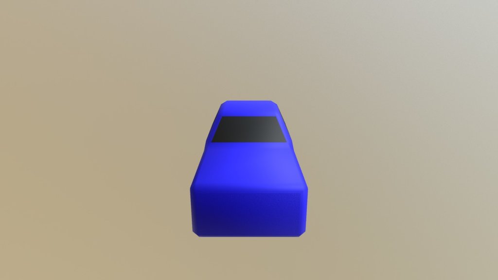 Blue Car Blend - 3D model by joshroma9531 [0baa657] - Sketchfab