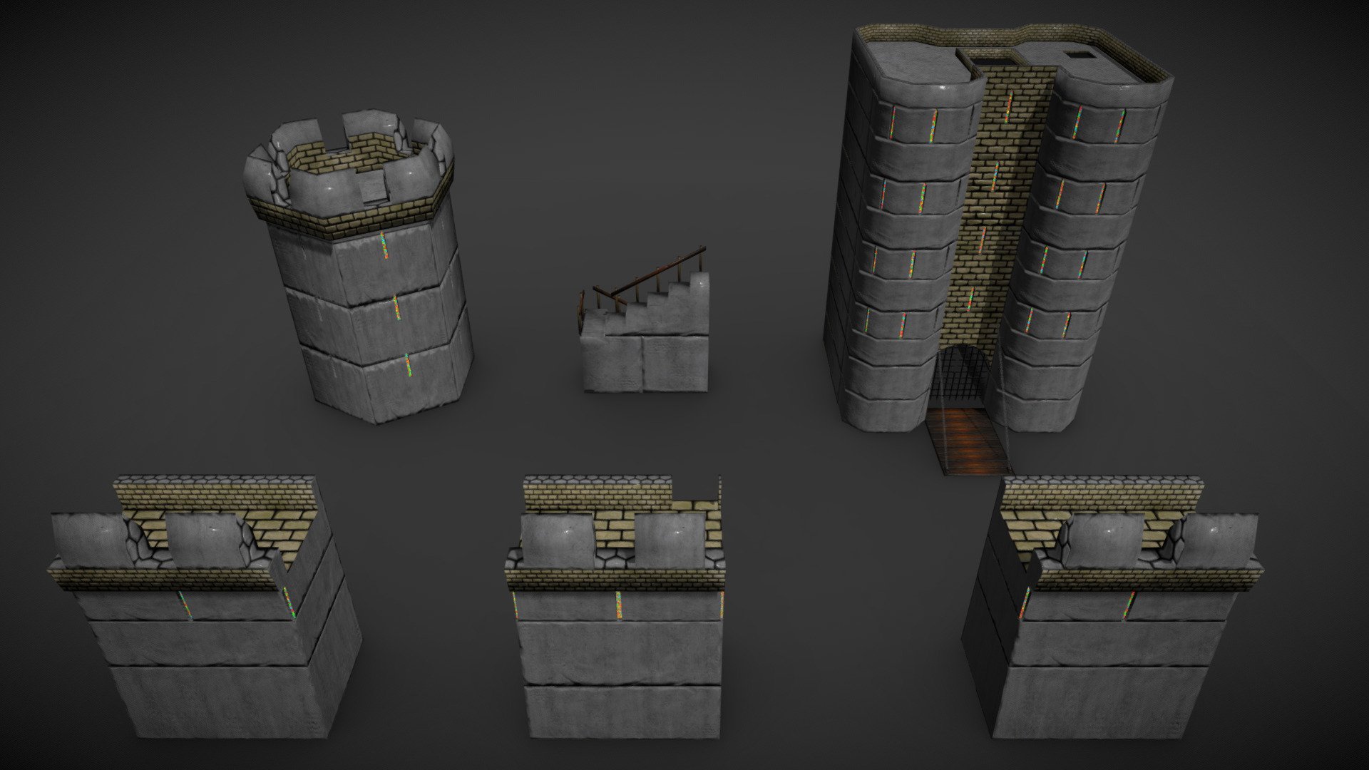 Castle - 3D model by Chrismartinartist [0baa85f] - Sketchfab