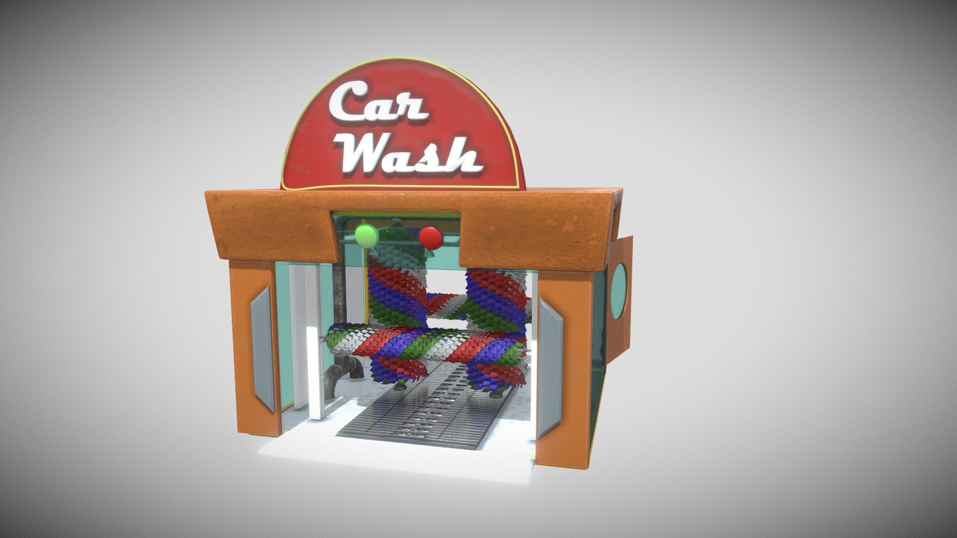 Car Wash New - 3D model by fox_amelie [0babfa9] - Sketchfab