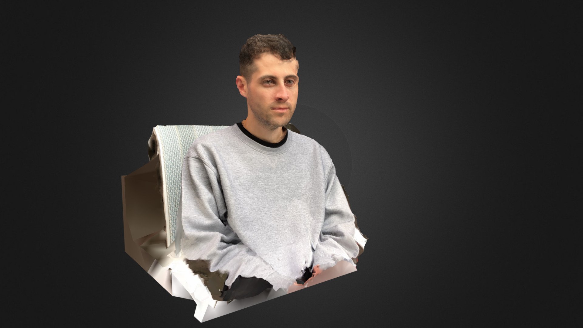 Seated Figure - 3D model by mford610 [0bac89b] - Sketchfab
