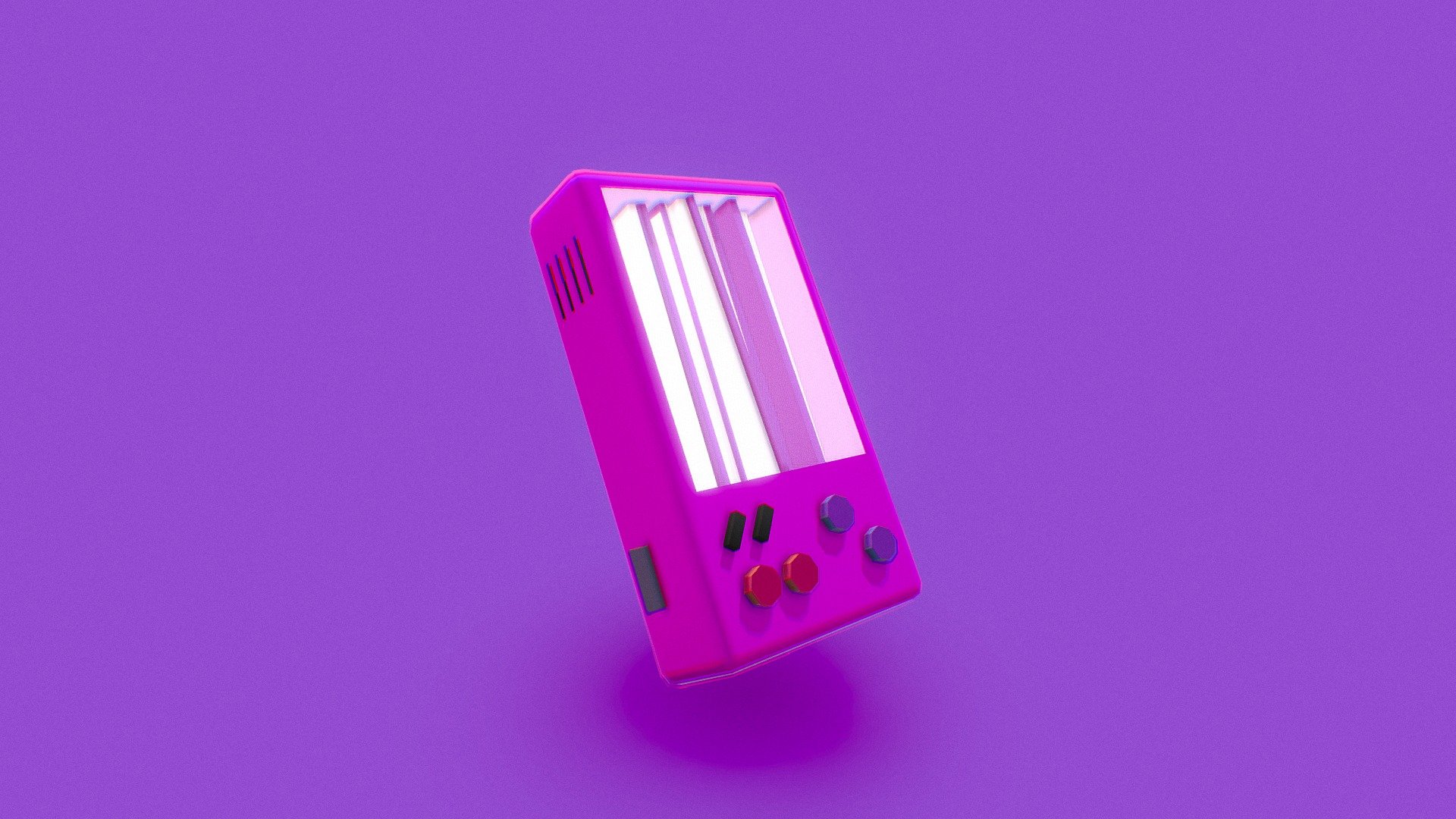 Mini Console (Low Poly) - Download Free 3D model by magicwendric ...